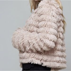 Jackets & Coats | Shaggy Women Shearling Jacket Blazer Coat Warm | Poshmark